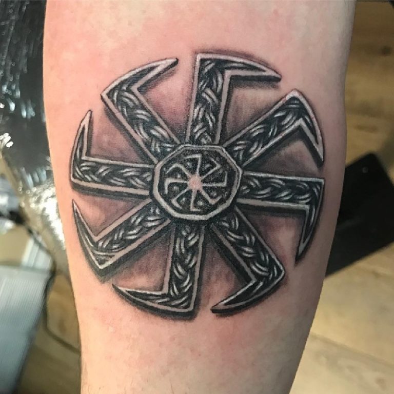 Slavic tattoos: 100 photos of ideas, meaning, sketches for men and women